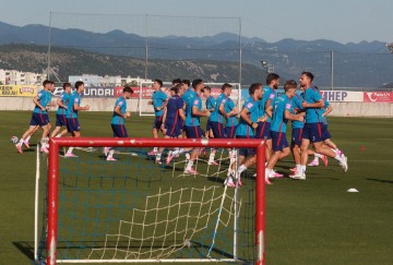 Rijeka: Trening Hrvatske nogometne reprezentacije · HINA.hr